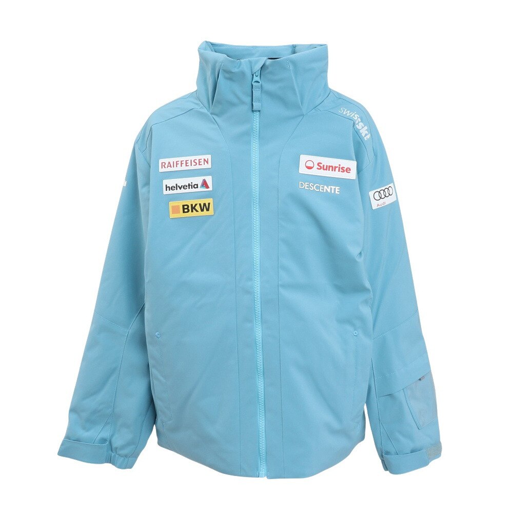 デサント（DESCENTE）（キッズ）ジュニア スキーウエア インシュレイテッド ジャケット DW4FJK51J BL01 | ウィンター ...