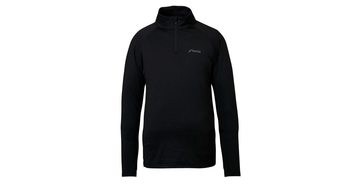 PHENIX（PHENIX）（メンズ）スベーシック インナー ESM24LS12 BLACK | ウィンタースポーツ・マリン用品はヴィクトリア