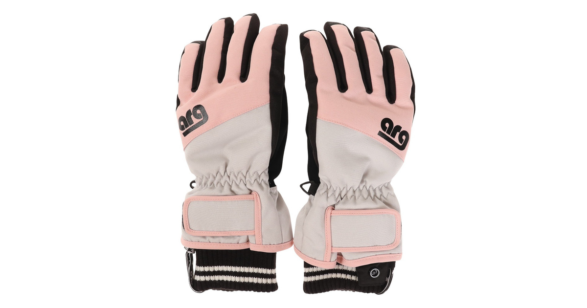 エーアールジー（arg）（レディース）スキー スノーボード レディース ウィンターグローブ 五本指 ARG12025 PNK | マリン ...