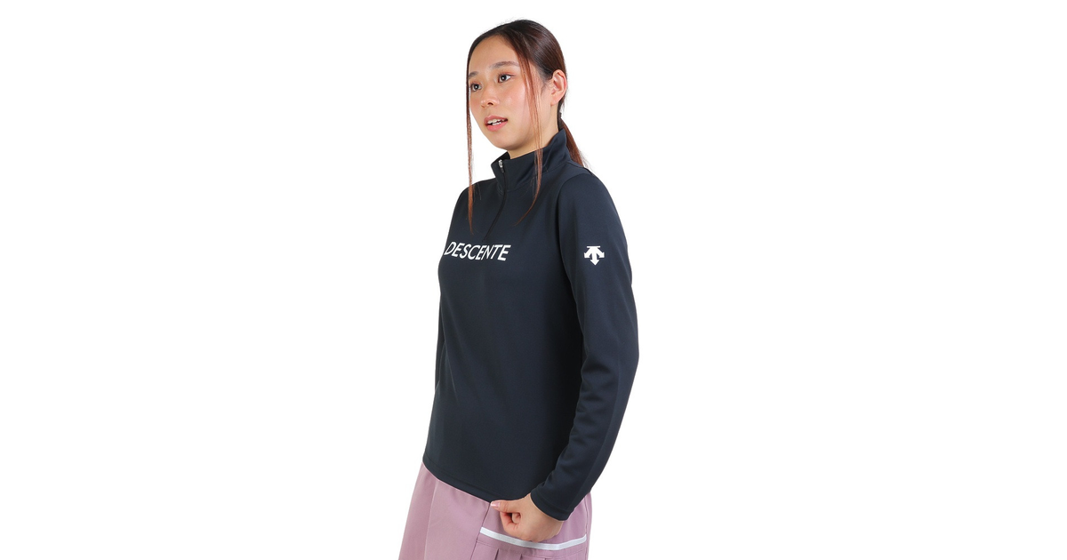 デサント（DESCENTE）（レディース）スキーアンダーシャツ DWWWJB60 BLK | スポーツ用品はスーパースポーツゼビオ