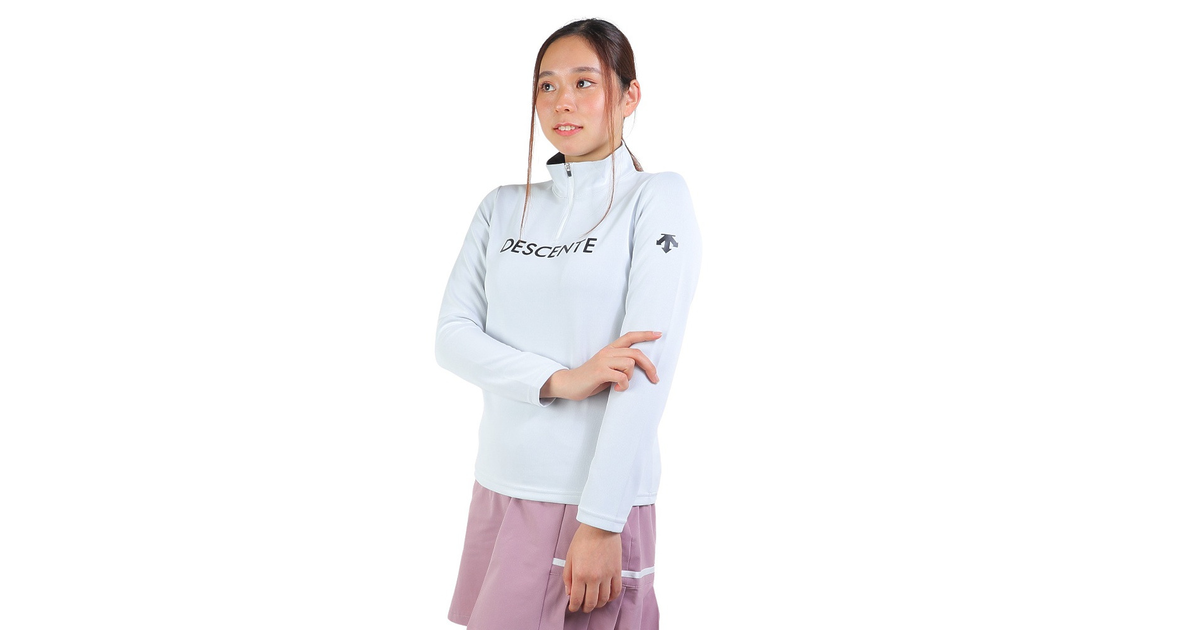 デサント（DESCENTE）（レディース）スキーアンダーシャツ DWWWJB60 SPW | スポーツ用品はスーパースポーツゼビオ