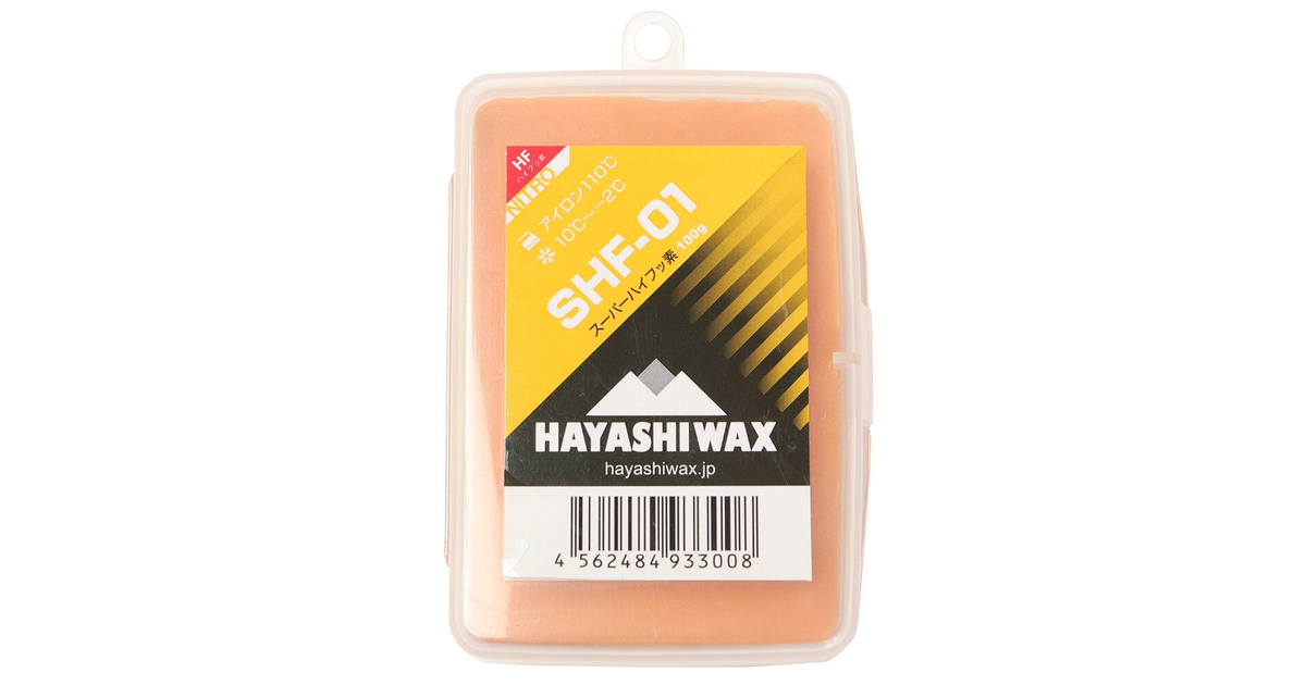 ハヤシワックス（hayashiwax） 固形ワックス SHF-01 100g | スポーツ用品はスーパースポーツゼビオ