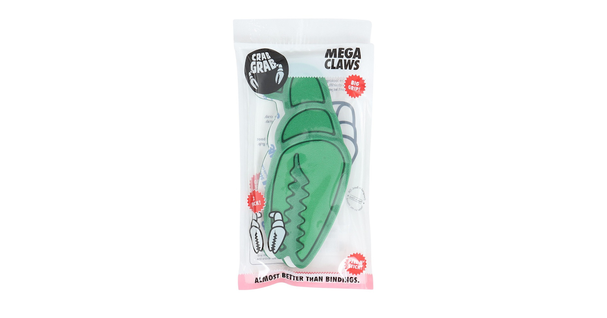 クラブグラブ（CRABGRAB）（メンズ、レディース、キッズ）デッキパッド 24-205 MEGA CLAWS 2個入り GRN/OS ...