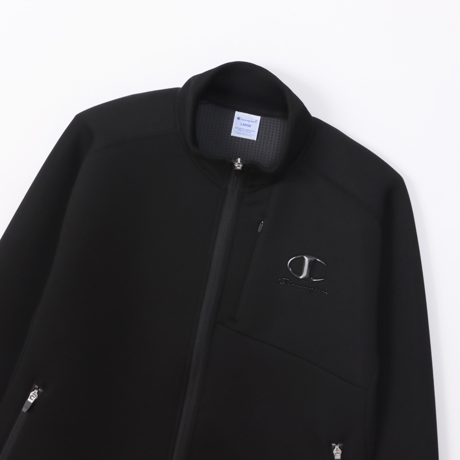 チャンピオン（CHAMPION）（メンズ）ゴルフウェア テックウィーブ 3LS ジップスウェットジャケット C3-YG603 090 | ゴルフ用品はヴィクトリアゴルフ