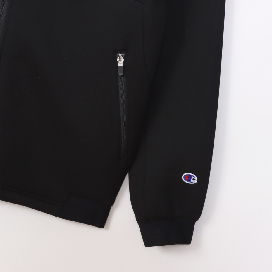 チャンピオン（CHAMPION）（メンズ）ゴルフウェア テックウィーブ 3LS ジップスウェットジャケット C3-YG603 090 | ゴルフ用品はヴィクトリアゴルフ