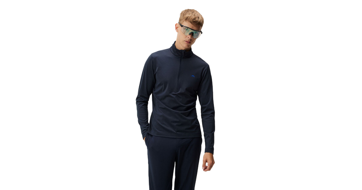 J.LINDEBERG（J.LINDEBERG）（メンズ）ゴルフウェア アウター 吸水速乾 ハーフジップミッドレイヤー 071-39914 ...