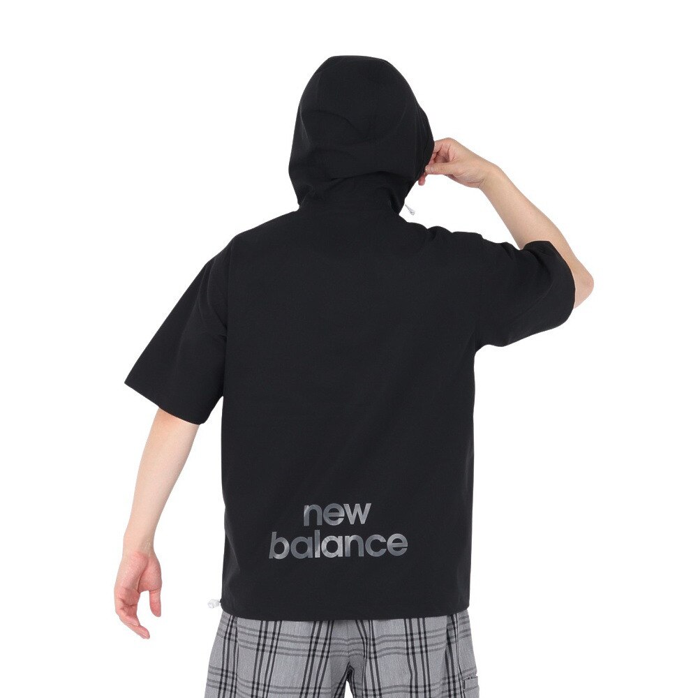 ニューバランス（new balance）（メンズ）ゴルフウェア ハーフジップ プルオーバー フーディー 012-5121001-010 ...