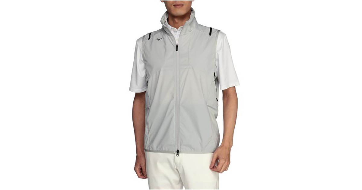 ミズノ（MIZUNO）（メンズ）ゴルフウェア 撥水 ストレッチ コールドチャージベスト22 保冷剤7個付 E2JE205005 | ゴルフ用品 ...