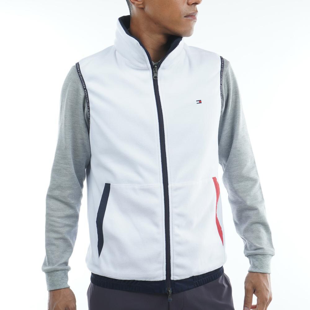トミー ヒルフィガー ゴルフ（TOMMY HILFIGER GOLF）（メンズ）ゴルフウェア アウター ロゴプリントリバーシブルベスト ...