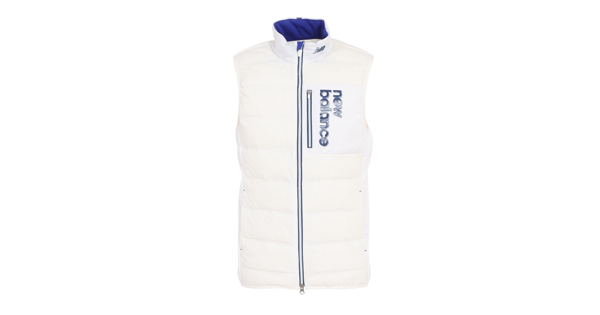 ニューバランス（new balance）（メンズ）ゴルフウェア アウター 防風 吸湿発熱 ライトダウン フルジップ ベスト 012 ...