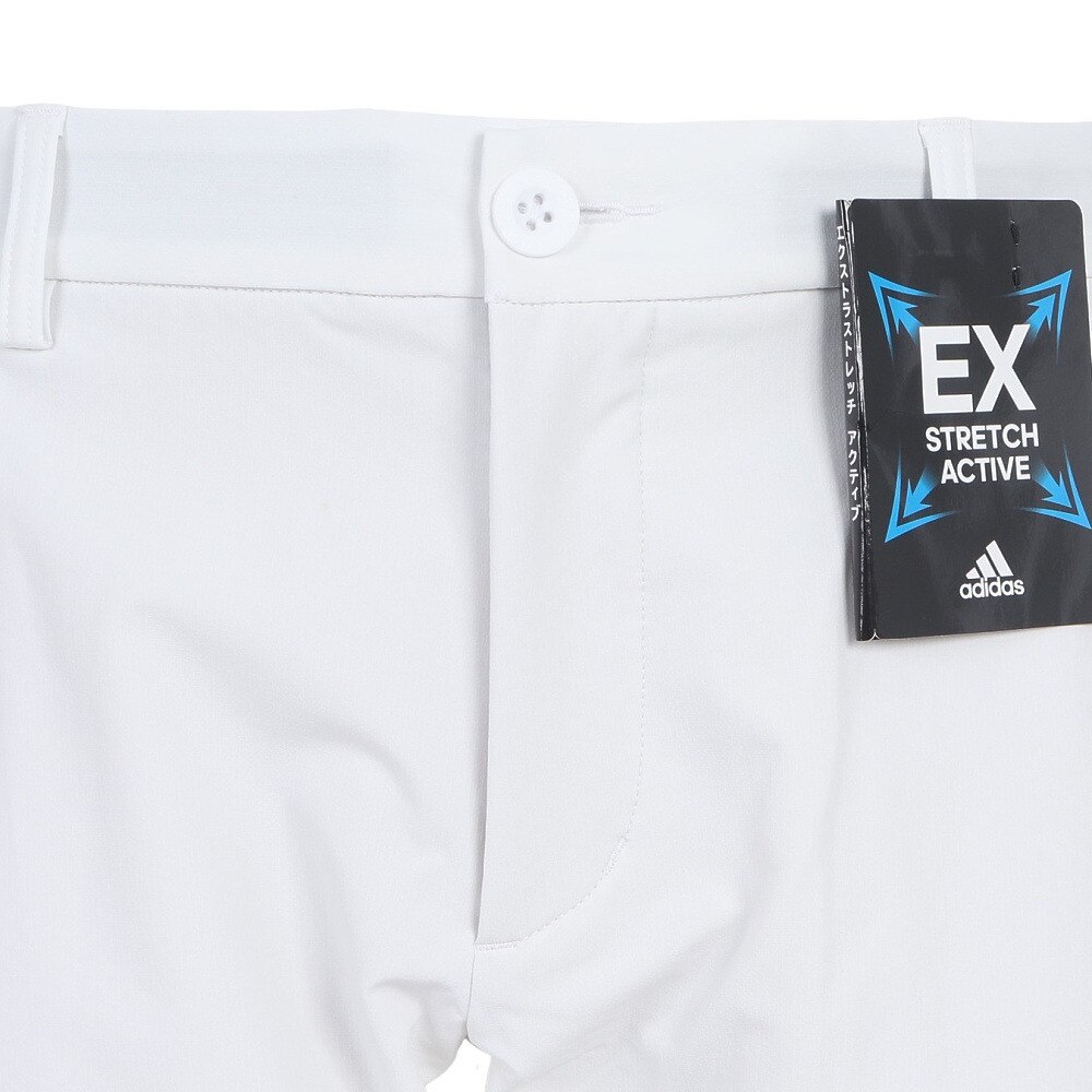 アディダス（adidas）（メンズ）ゴルフウェア UPF50+ 撥水 吸湿性 EX STRETCH ACTIVE スリーストライプスアンクルパンツ CN418-HI5613W/W | ゴルフ用 ...