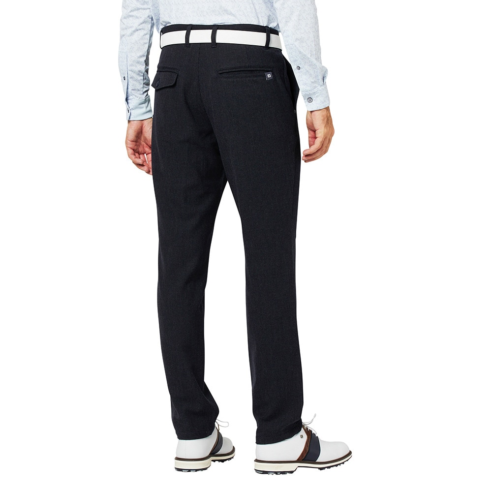 フットジョイ（FOOT JOY）（メンズ）ゴルフウェア 起毛 千鳥格子柄