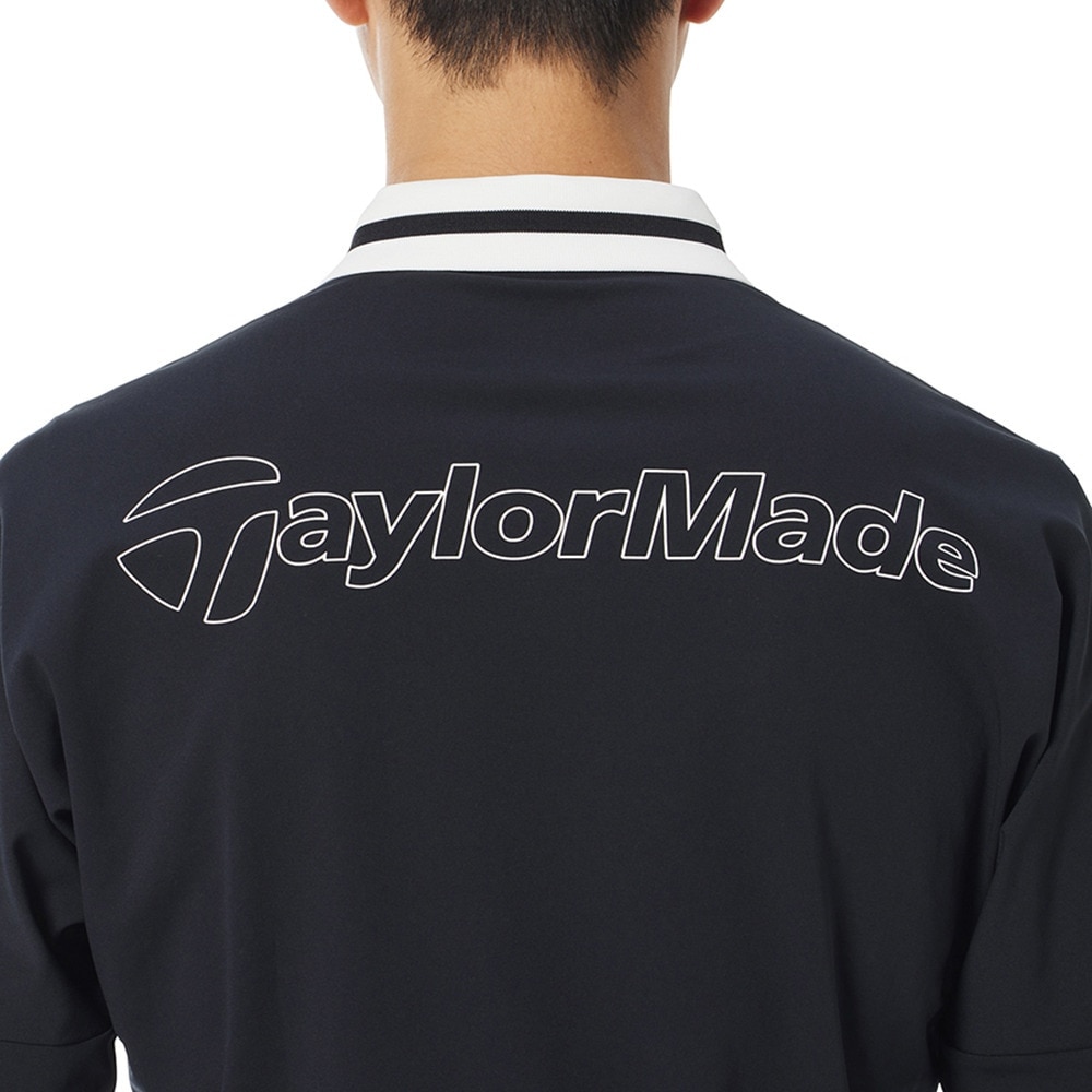 テーラーメイド(TAYLORMADE)ゴルフウェア 吸水速乾 バックロゴ長袖ポロ M20260-UN996(Men’s) テーラーメイド（TAYLORMADE）（メンズ）ゴルフウェア 吸水速乾 バック