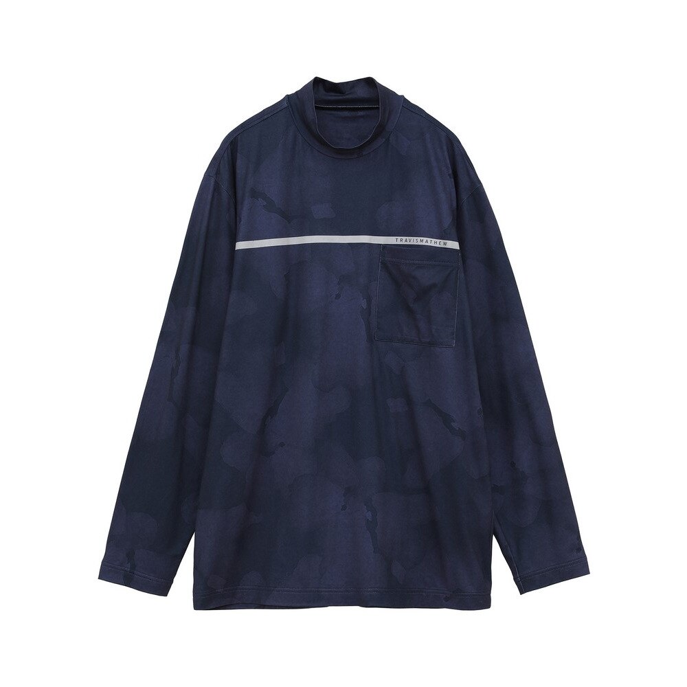 トラヴィスマシュー（Travis Mathew）（メンズ）ゴルフウェア Chest Line 長袖 モックネック シャツ 7AK031 ...