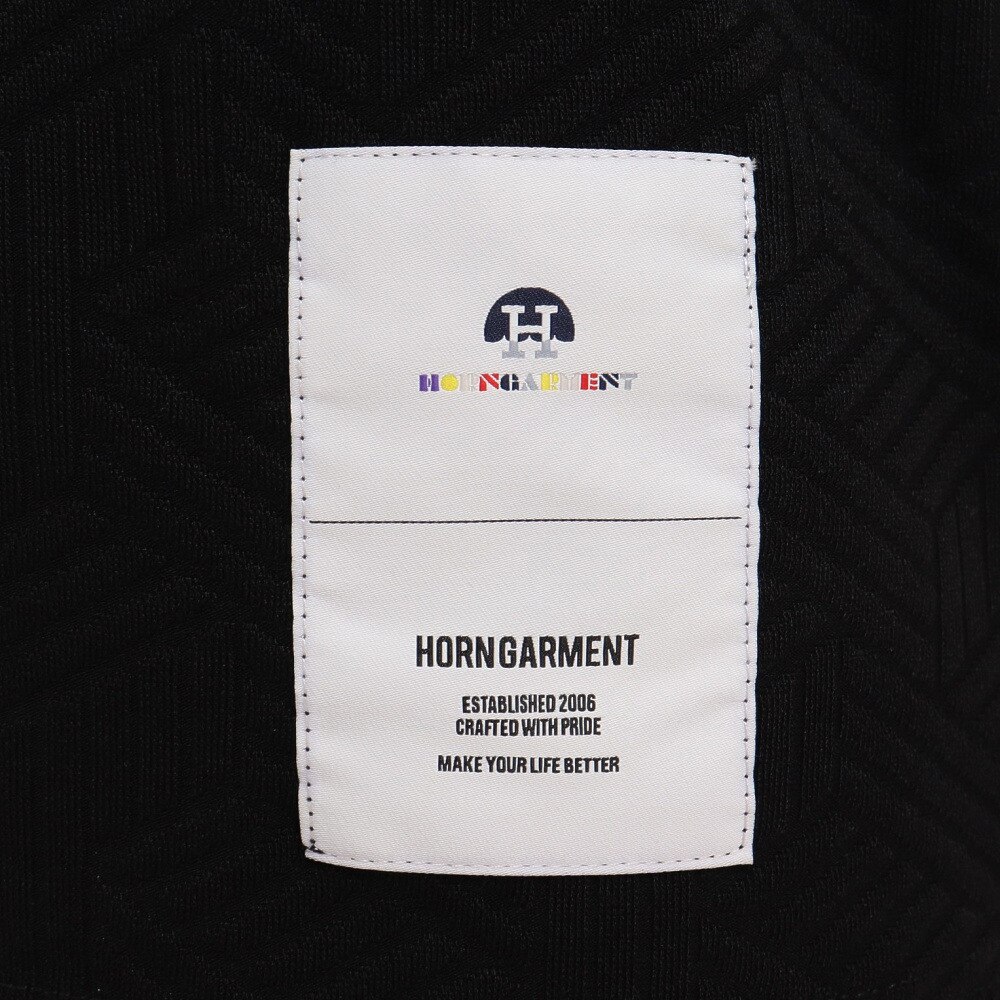 ホーンガーメント（HORN G.M.T）（メンズ）ゴルフウェア Dialogue Jaquard タートルトップ HCM-2C-AA05 ...