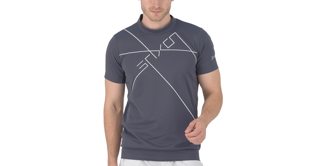 スリクソン（SRIXON）（メンズ）ゴルフウェア 半袖 星野プロ共同開発 エアリークールプロスタイルシャツ RGMXJA13 GY00 ...