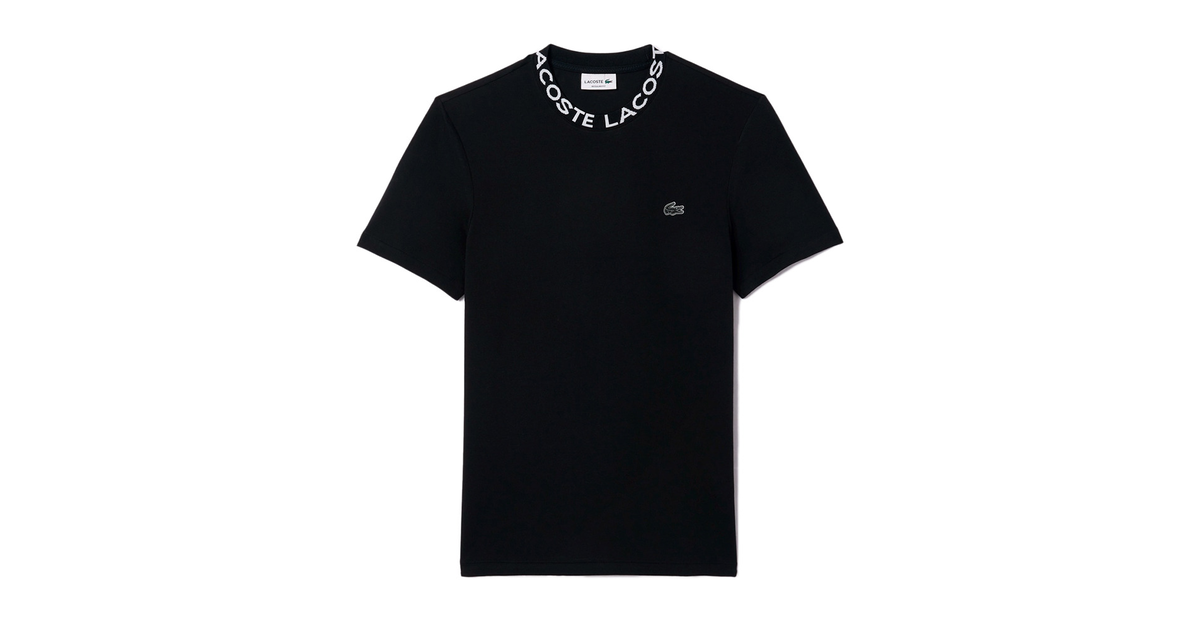 ラコステ（LACOSTE）（メンズ）モックネック ゴルフ 半袖 ジャガードリブニットカラーTシャツ TH0799-99-031 | ゴルフ用品 ...