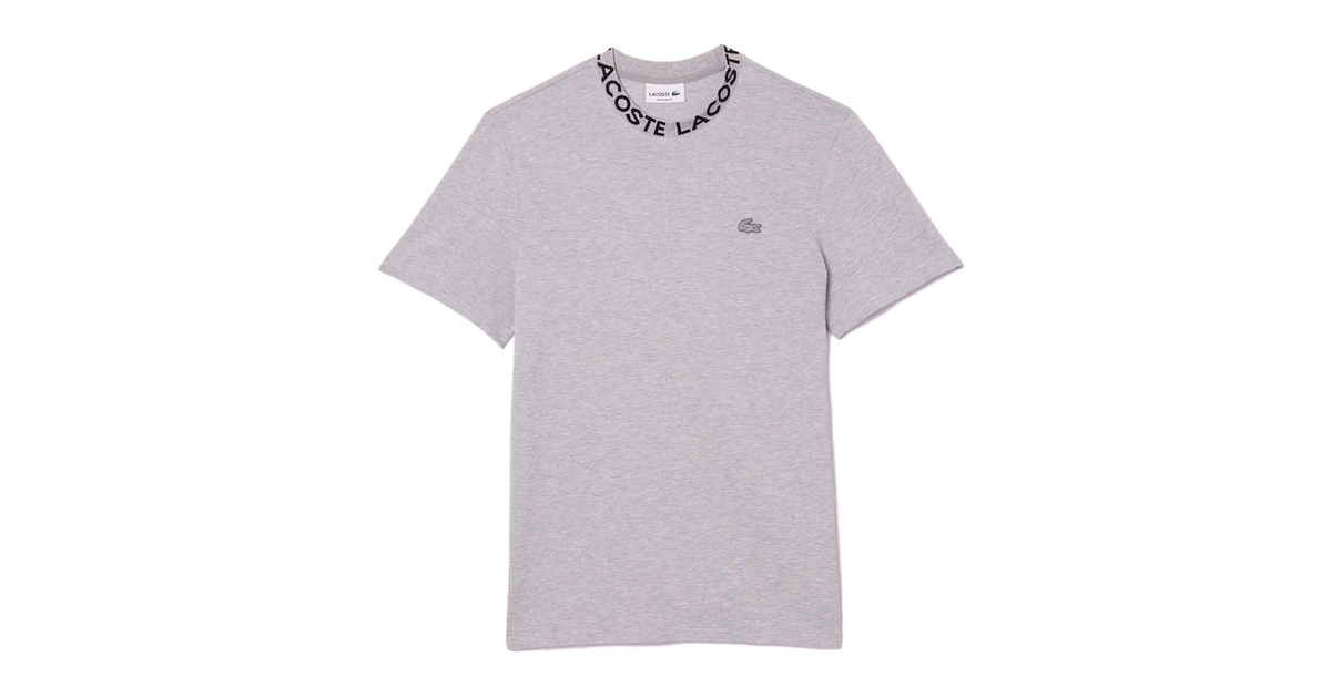 ラコステ（LACOSTE）（メンズ）モックネック ゴルフ 半袖 ジャガードリブニットカラーTシャツ TH0799-99-CCA | ゴルフ用品 ...