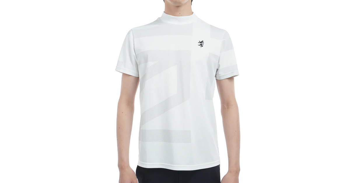 アドミラル ゴルフ（Admiral GOLF）（メンズ）ゴルフウェア 半袖 UJモックネックシャツ ADMA509-WHT | ゴルフ用品は ...