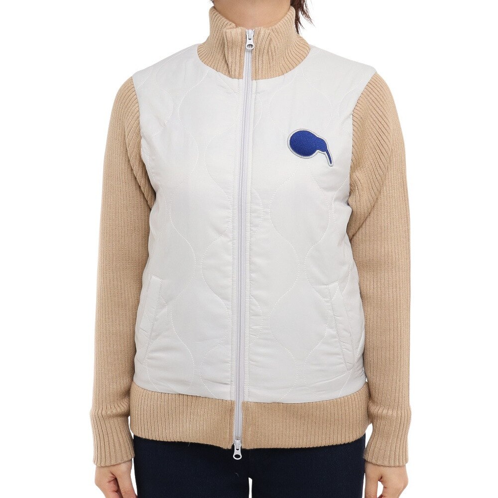 キウイアンドコー（KIWI&CO.）（レディース）ゴルフウェア Quilting Cmb BL ジャケット KIWI1BL03L223 ...