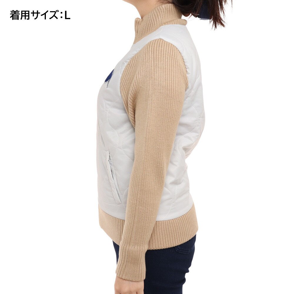 キウイアンドコー（KIWI&CO.）（レディース）ゴルフウェア Quilting Cmb BL ジャケット KIWI1BL03L223 ...