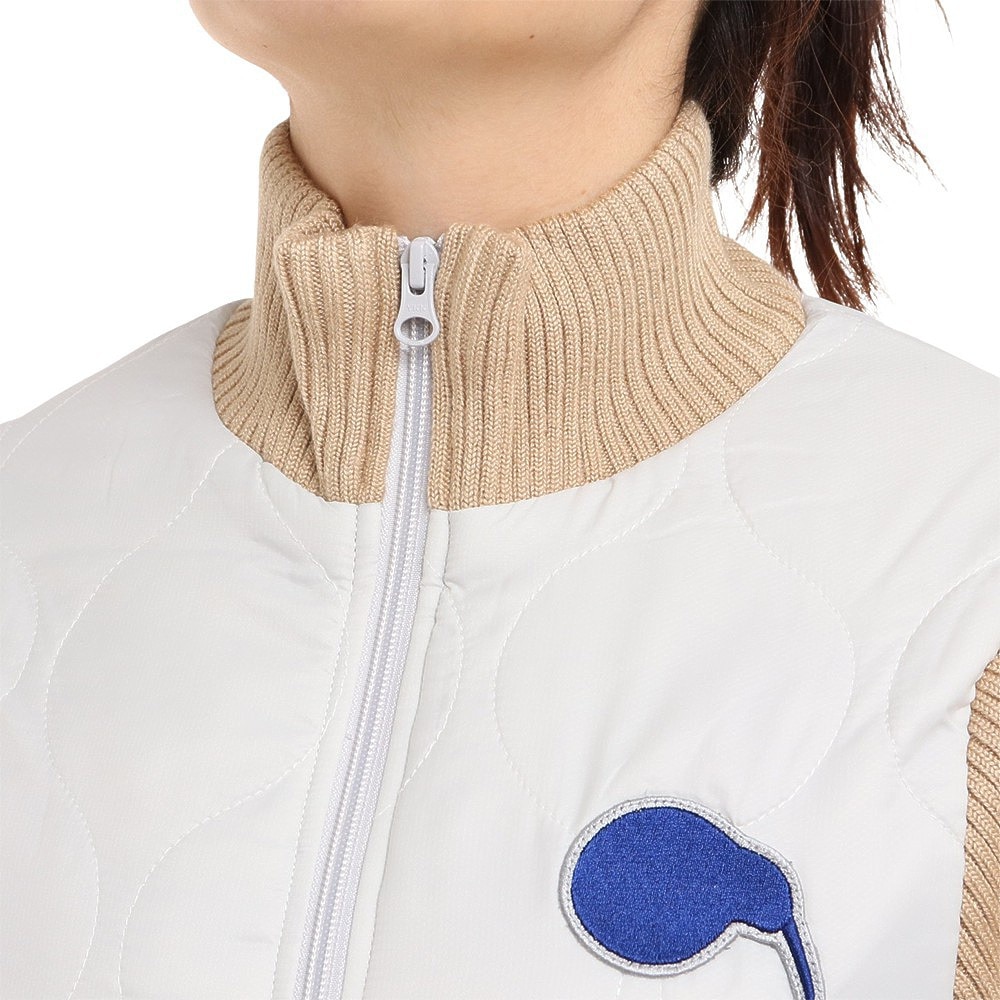 キウイアンドコー（KIWI&CO.）（レディース）ゴルフウェア Quilting Cmb BL ジャケット KIWI1BL03L223 ...