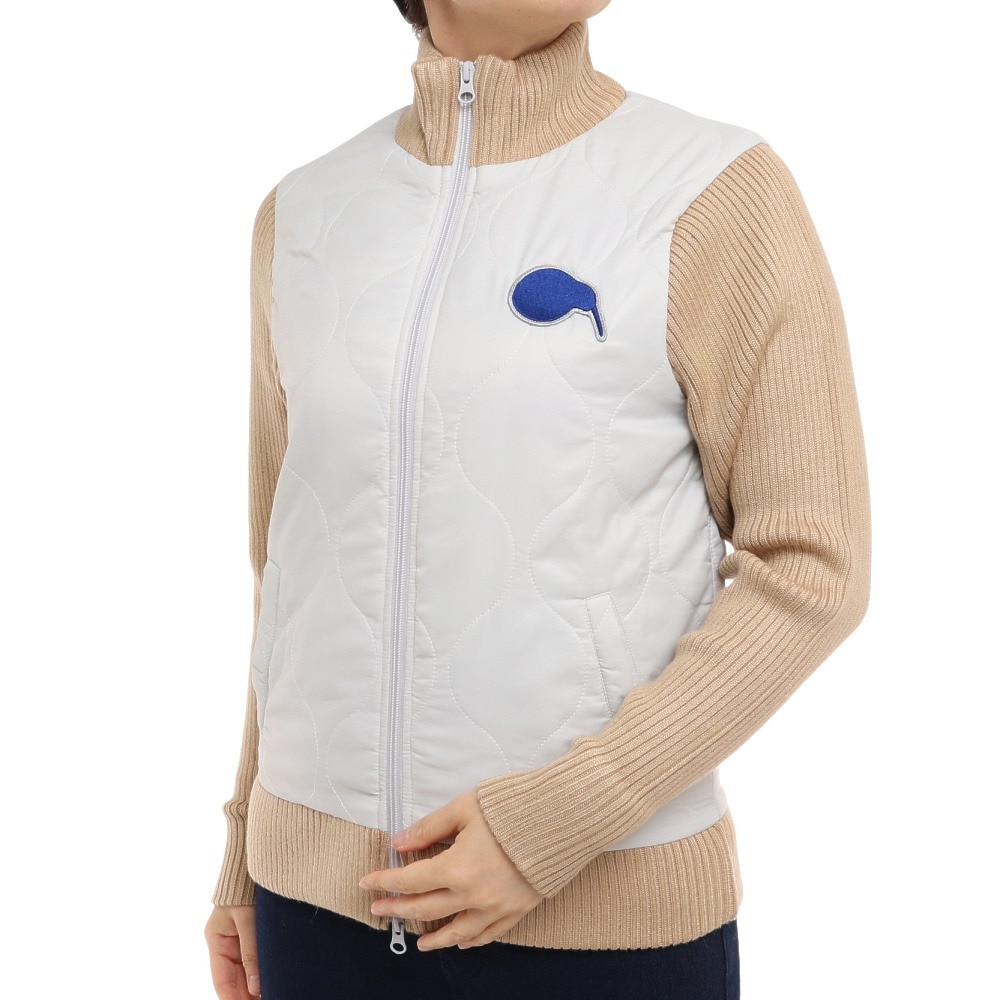 キウイアンドコー（KIWI&CO.）（レディース）ゴルフウェア Quilting Cmb BL ジャケット KIWI1BL03L223 ...