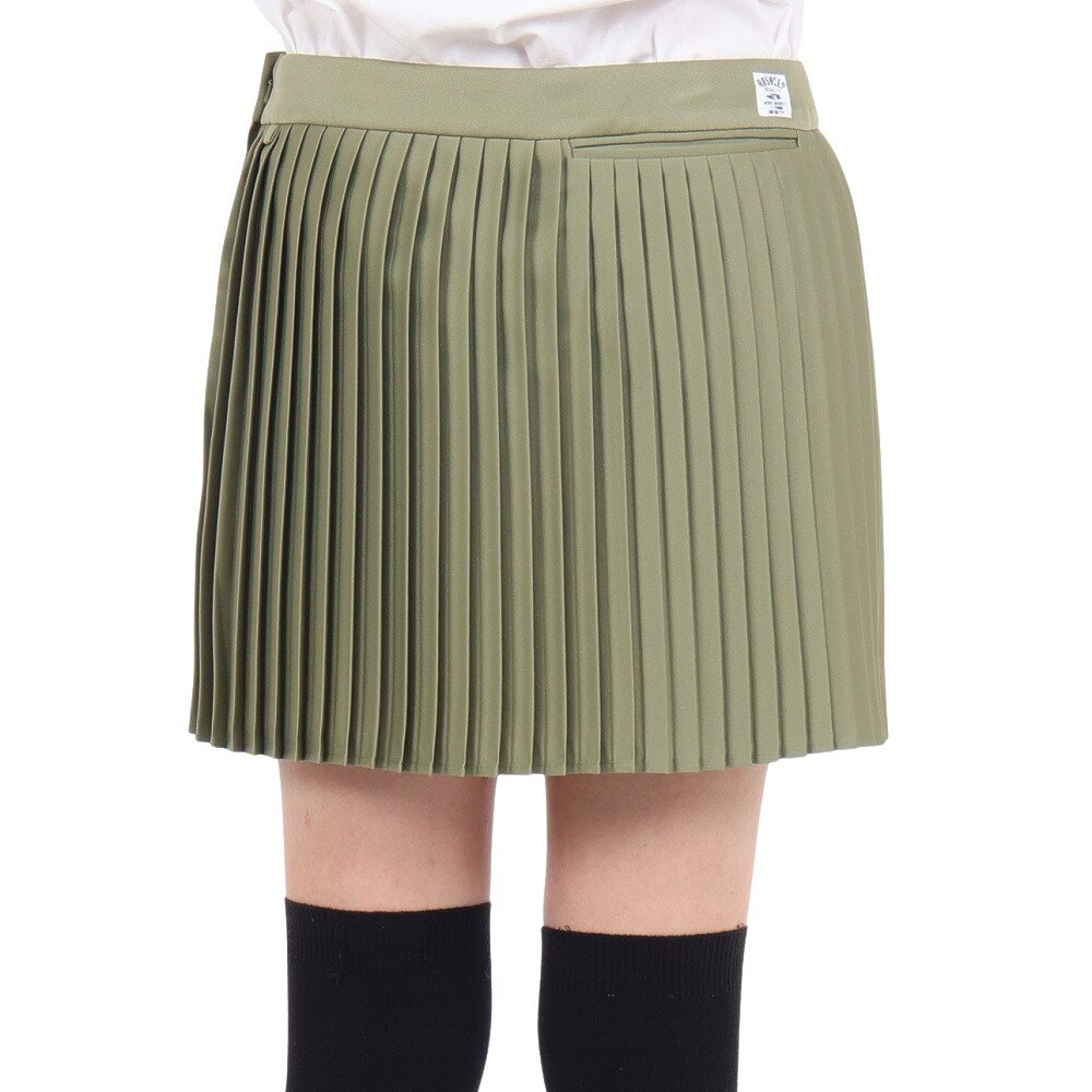 ROSASEN｜ROSASEN（レディース）ゴルフウェア インナー付き A-Line サテンプリーツスカート 048-77943-027 ...