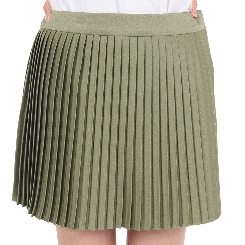 ROSASEN｜ROSASEN（レディース）ゴルフウェア インナー付き A-Line サテンプリーツスカート 048-77943-027 ...