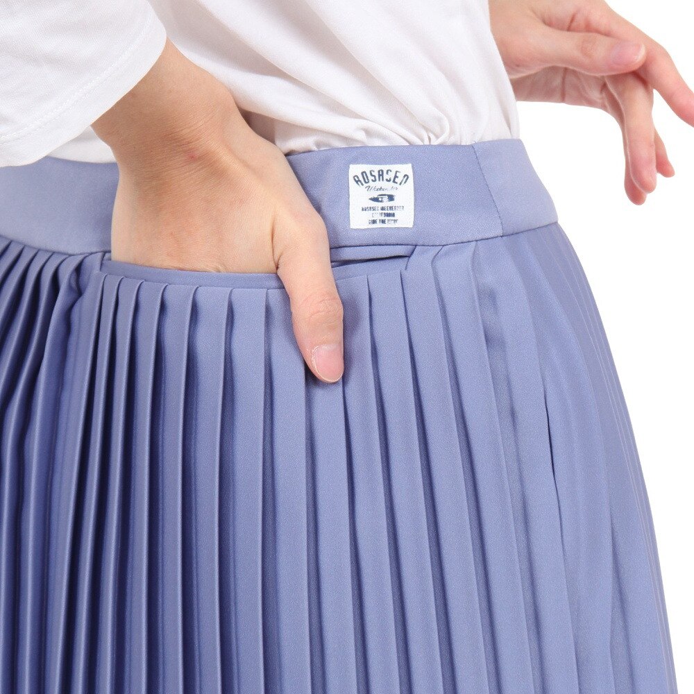 ROSASEN（レディース）ゴルフウェア インナー付き A-Line サテンプリーツスカート 048-77943-093 | ゴルフ用品は ...