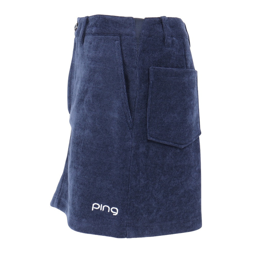 ピン（PING）（レディース）ゴルフウェア ニットコーデュロイ スカート