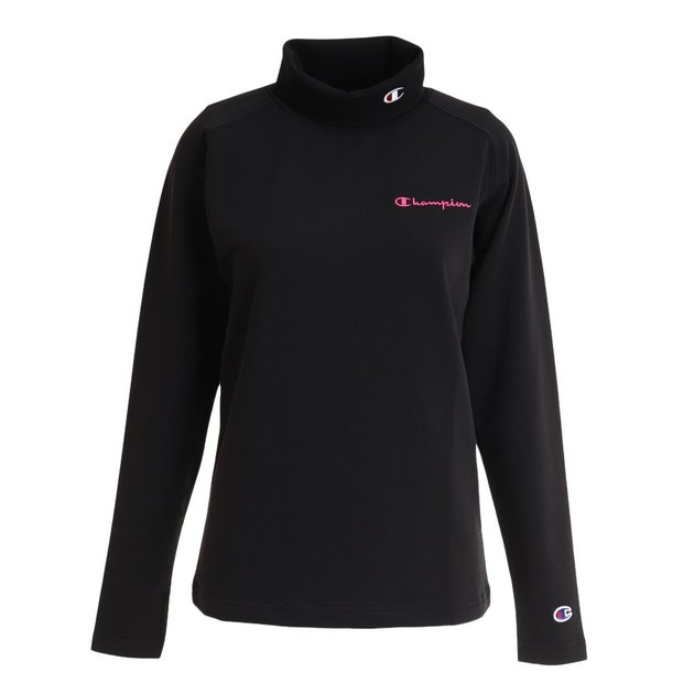 チャンピオン｜チャンピオン（CHAMPION）（レディース）ゴルフウェア 保温 ストレッチ 防菌 防臭 プルオーバー タートルネックシャツ ...