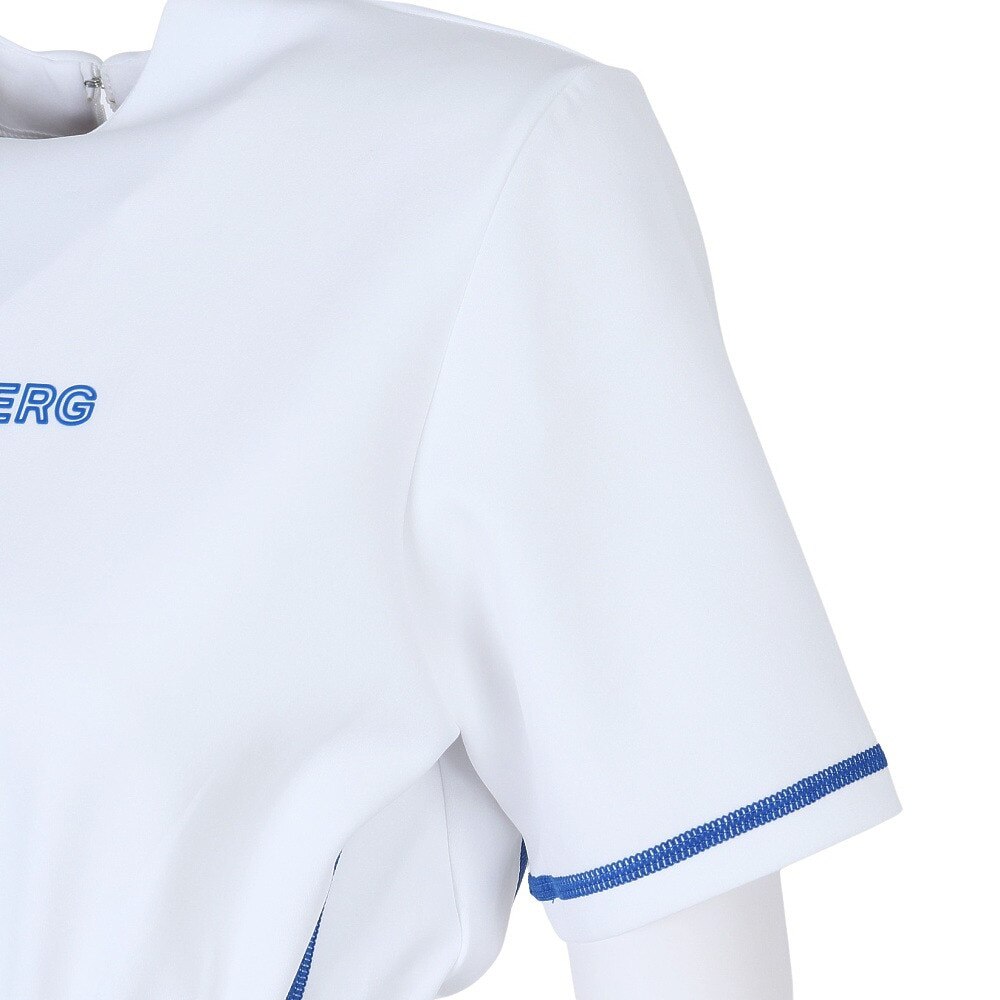 J.LINDEBERG（レディース）ゴルフウェア 速乾 ストレッチ インナーパンツ付き 半袖ワンピース 072-67840-004 | ゴルフ ...