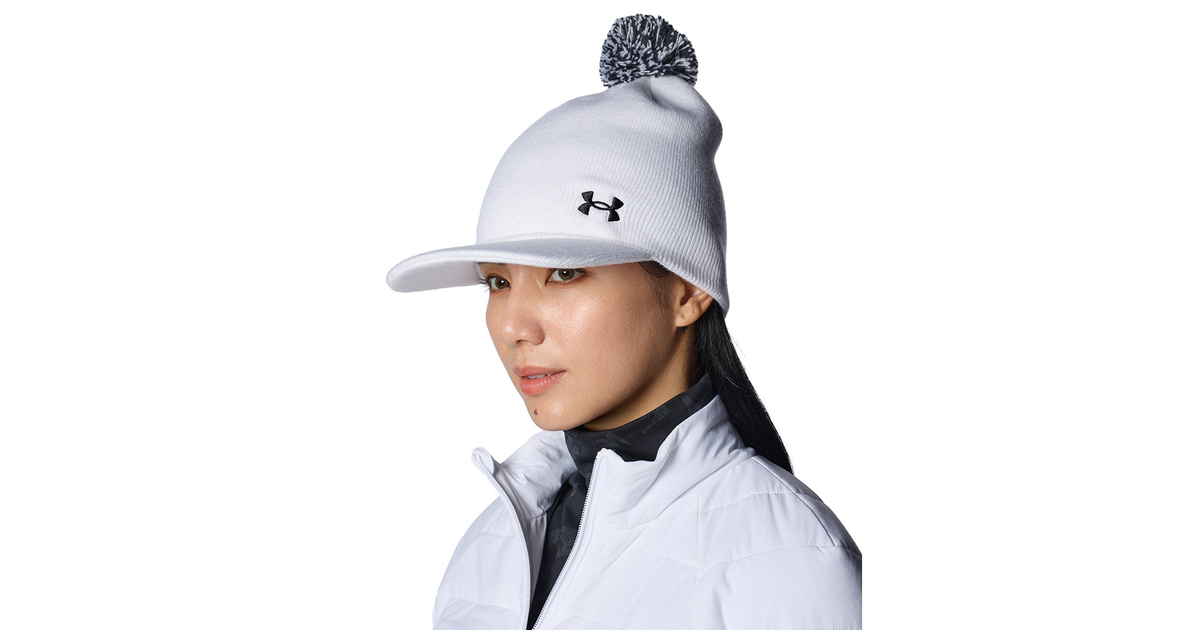 アンダーアーマー（UNDER ARMOUR）（レディース）ドライバー ポム ビーニー 1388630 100 | ゴルフ用品はヴィクトリアゴルフ