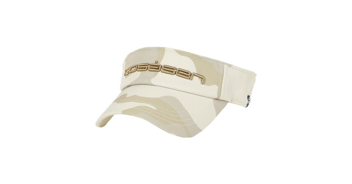 ROSASEN（レディース）ゴルフ 吸水速乾 撥水 ミニリップ迷彩プリントバイザー 046-51263-006 | ゴルフ用品はヴィクトリアゴルフ