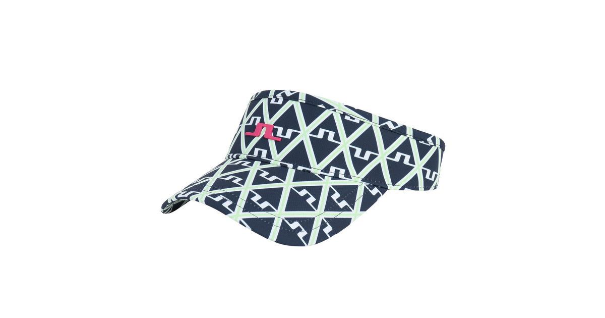 J.LINDEBERG（J.LINDEBERG）（レディース）ゴルフ Bonnie Print バイザー 073-51364-098 ...
