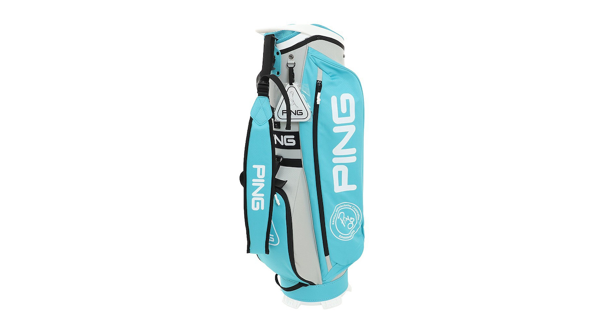 ピン（PING）（メンズ、レディース）ゴルフ キャディバッグ カート式 9.5型 6分割 軽量 CB-P225 サステナブル BLU/SLV 36235 | ゴルフ用品はヴィクトリアゴルフ