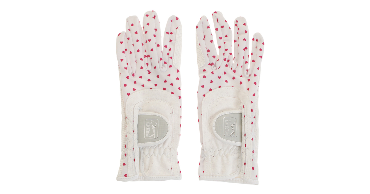 【両手用合皮】ゴルフ グローブ US PGA TOUR レディースグローブ C GLL3001 C｜ダイヤ - スーパースポーツゼビオ