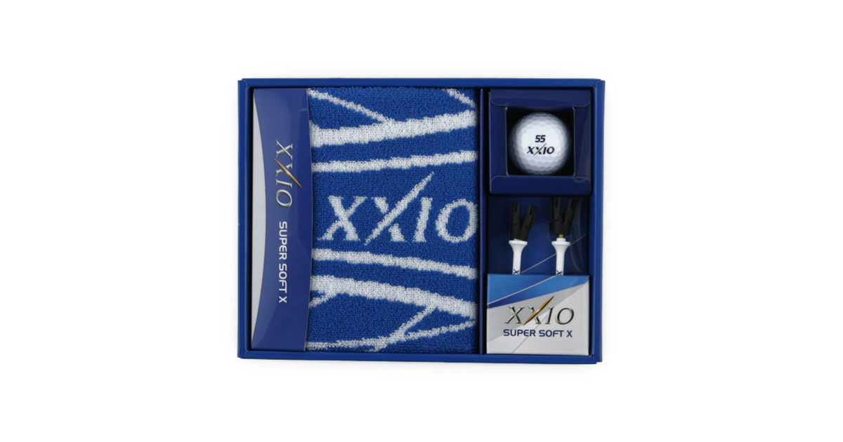 【多少の傷汚れありの為大奉仕】XXIO SUPER SOFT X ボールギフト GGF-F1063 17SS｜ゼクシオ - スーパースポーツゼビオ