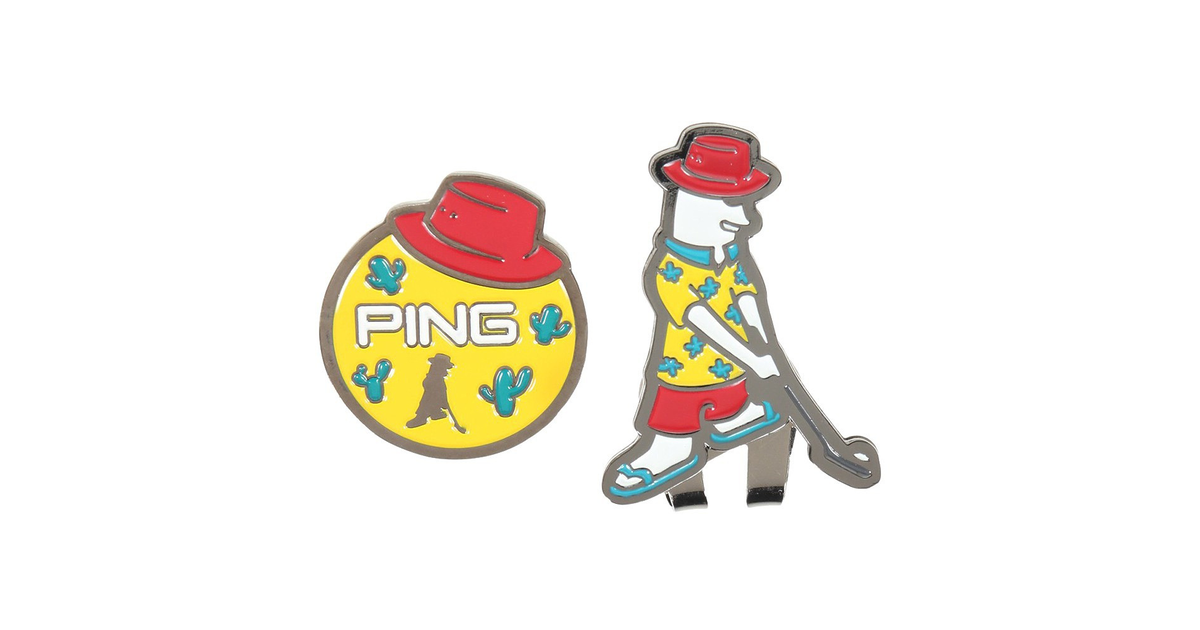 ピン｜ピン（PING）（メンズ、レディース）アロハ マーカー AC-N2301 アロハ マーカー LEMON 36878 - ゴルフ用品は ...