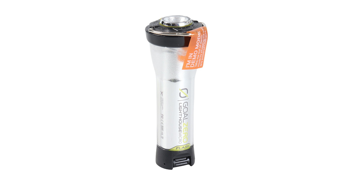Goal Zero（Goal Zero） コンパクト LEDランタン ライトハウスマイクロフラッシュ Lighthouse Micro ...