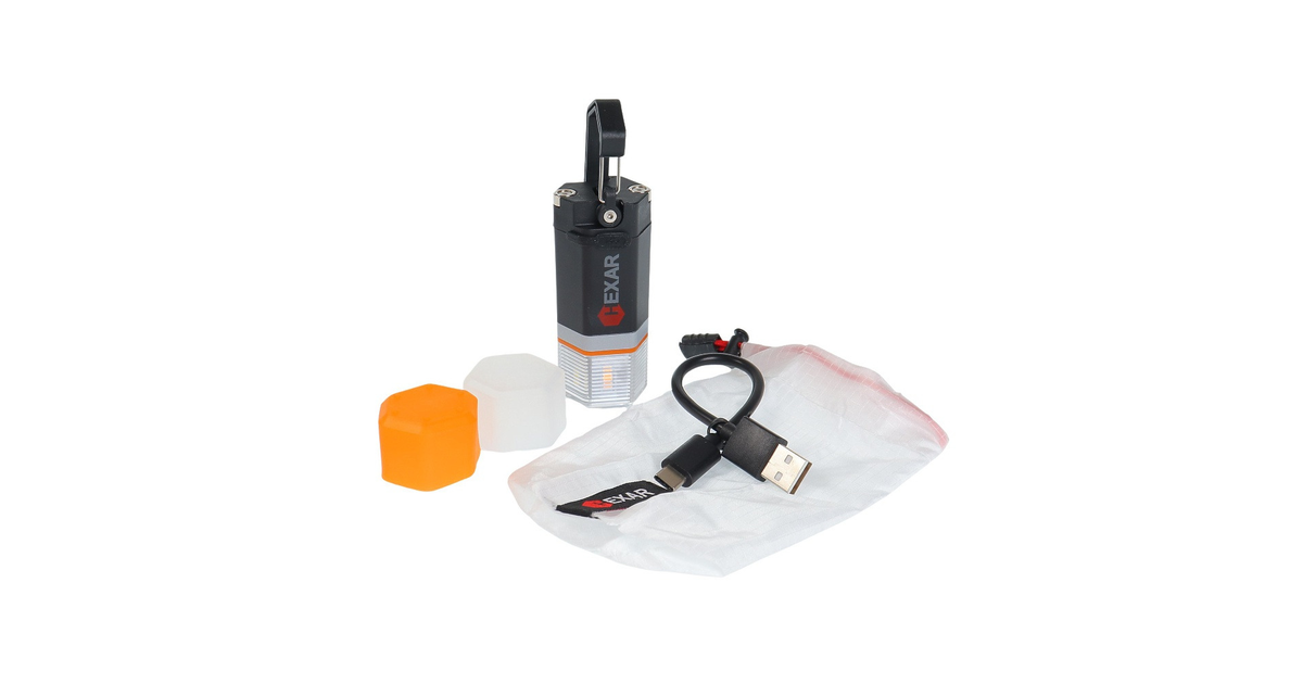 ヘキサー（HEXAR）（メンズ、レディース）ランタン コンパクトLEDランタン UL3 BLK 充電式 小型 | アウトドア・キャンプ用品はエルブレス