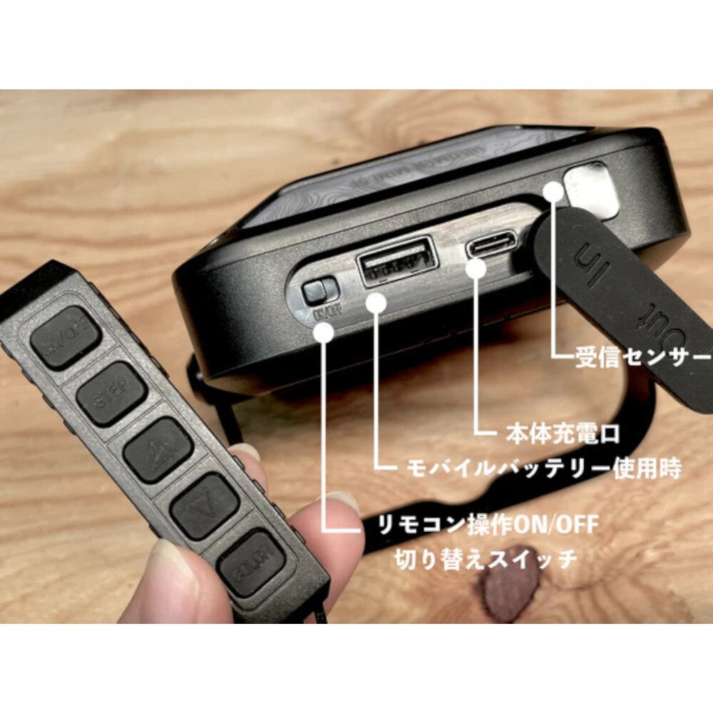 5050WORKSHOP（5050WORKSHOP） ランタン LEDライト ハイルーメン ミニ 5F リモートコントロール 95WS4029 専用リモコン対応 | アウトドア・キャンプ用品は ...