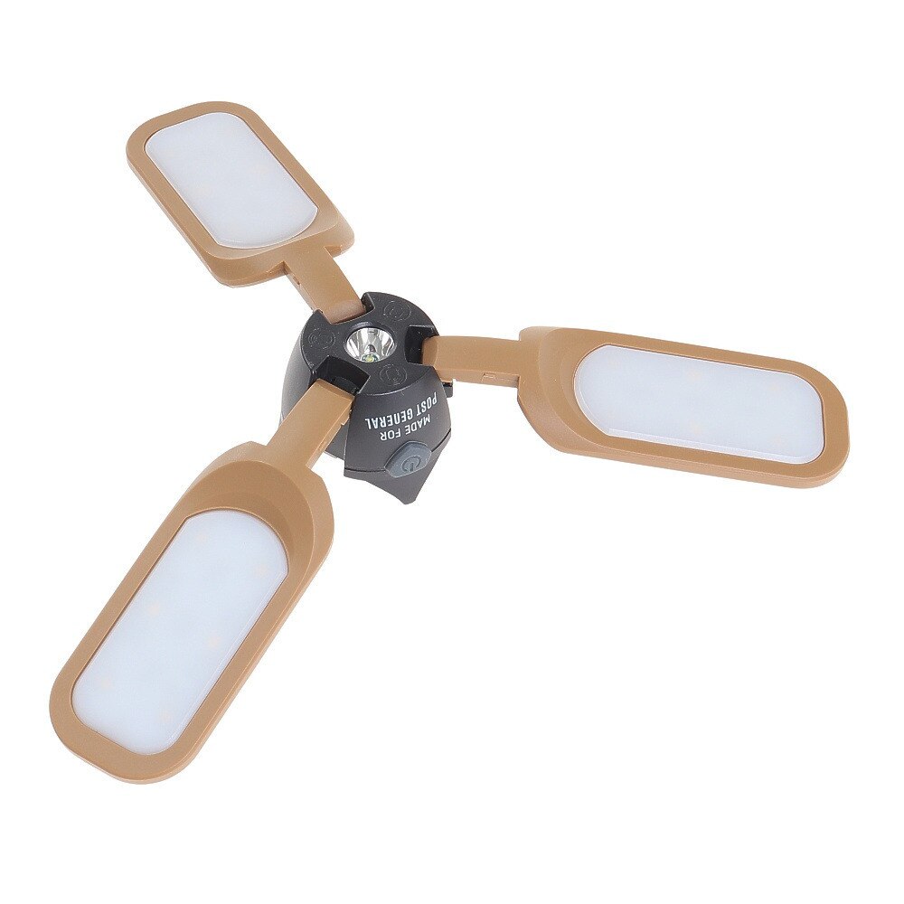 ポストジェネラル（POST GENERAL） ランタン LEDライト トリパネルソーラーチャージLED 982070019 ソーラー 太陽光 USB充電 | スポーツ用品はスーパースポーツゼビオ