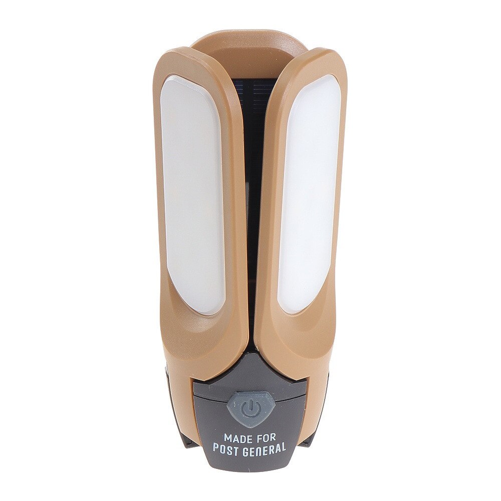 ポストジェネラル（POST GENERAL） ランタン LEDライト トリパネルソーラーチャージLED 982070019 ソーラー 太陽光 USB充電 | スポーツ用品はスーパースポーツゼビオ