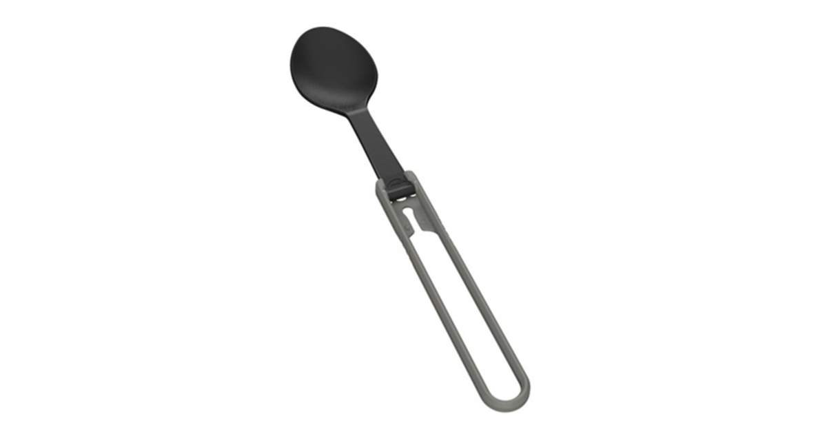 スプーン グレー FOLDING UTENSILS 39929 キャンプ バーベキュー カトラリー｜エムエスアール - スーパースポーツゼビオ