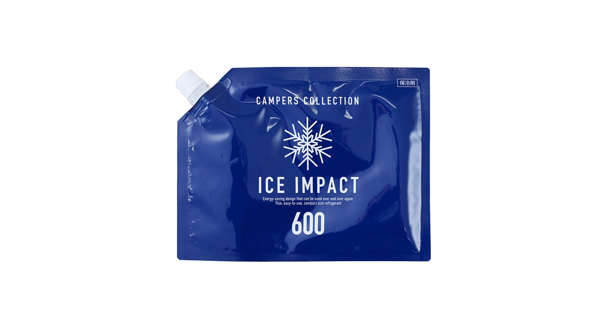キャンパーズコレクション（Campers Collection） 保冷剤 クーラーボックス アイスインパクト 600 CIIS-600 | アウトドア・キャンプ用品はエルブレス