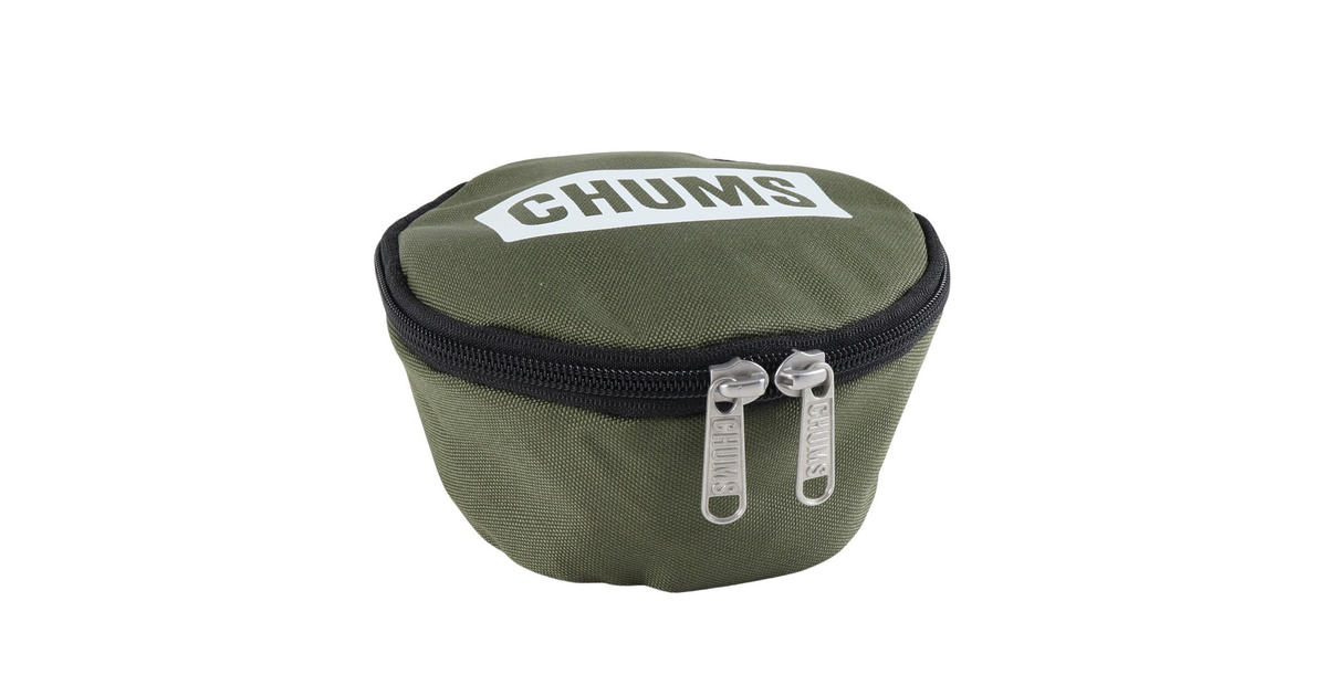 チャムス（CHUMS） ロゴシェラカップケース320ml CH60-3476-M022 シェラカップ 収納ケース | アウトドア・キャンプ用品はエルブレス