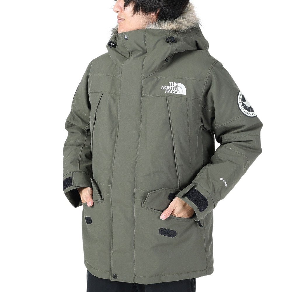 ノースフェイス（THE NORTH FACE）（メンズ）ダウンジャケット アウター アンタークティカパーカ ND92342 NT カーキ ...