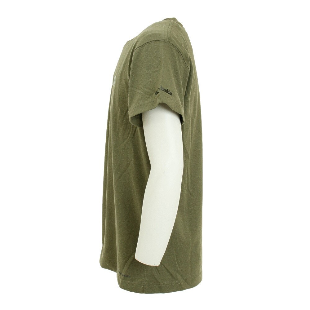 コロンビア（Columbia）（メンズ）半袖Tシャツ コールドベイダッシュ ショートスリーブ PM4377 398 カーキ トップス UV ...